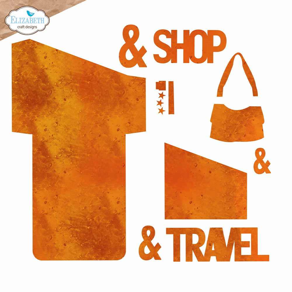 Elizabeth Craft Designs Slanting Library Pocket With Bag Dies 2255 ...