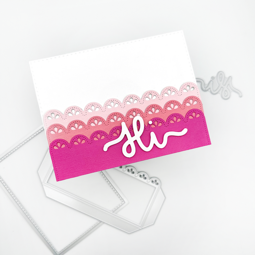 Emily Moore Designs Hi Hey Hello Large Die Set die-hhh-02 – Simon Says ...