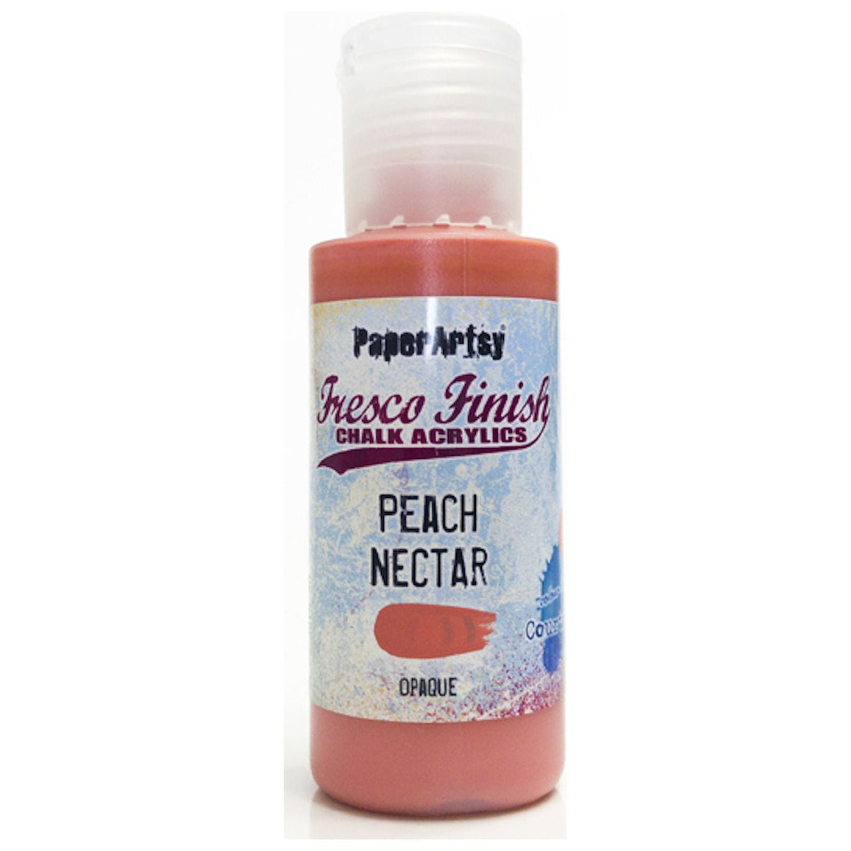 Paper Artsy Fresco Finish PEACH NECTAR Chalk Acrylic Paint 1.69oz ff14 ...