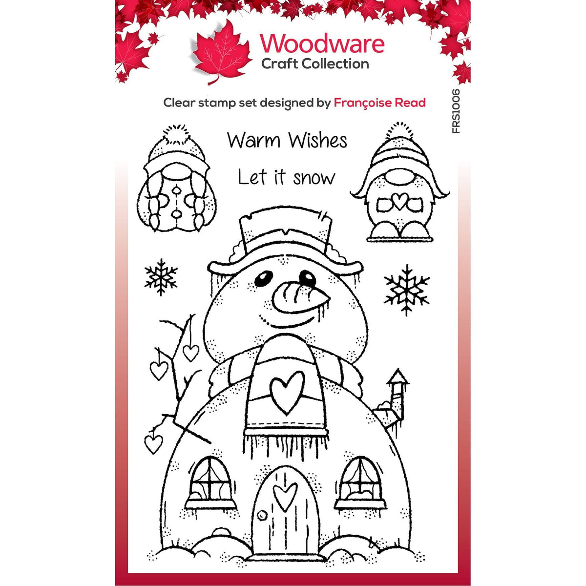 Woodware Craft Collection Snow Gnomes Clear Stamps frs1006* – Simon ...
