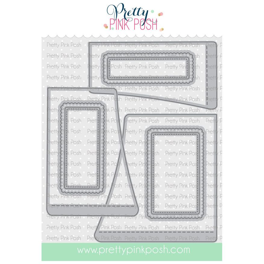 Pretty Pink Posh Fancy Card Dies – Simon Says Stamp