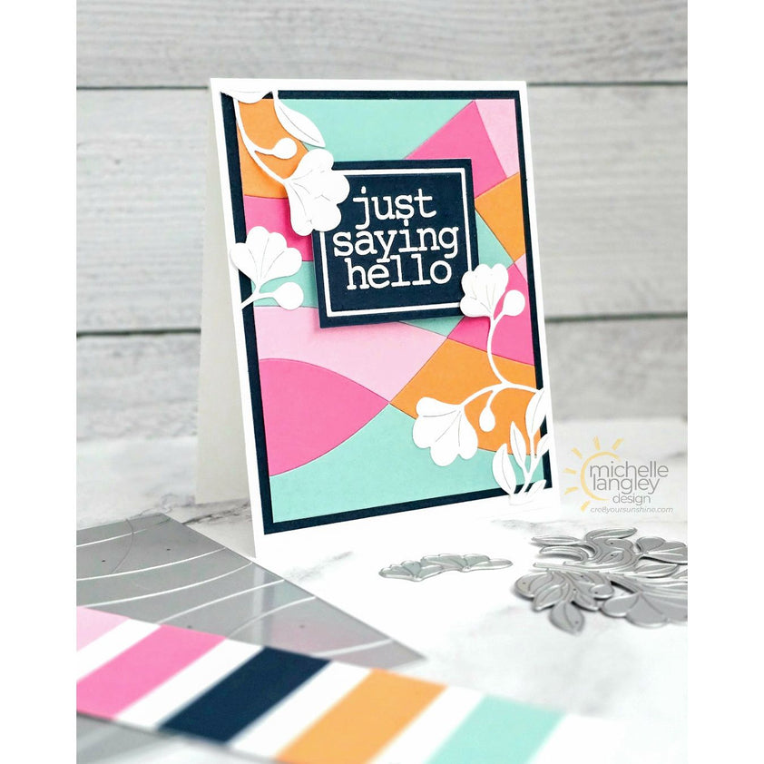Simon Says Stamp Fantasy Bouquet Wafer Dies S1013 Happy Camper