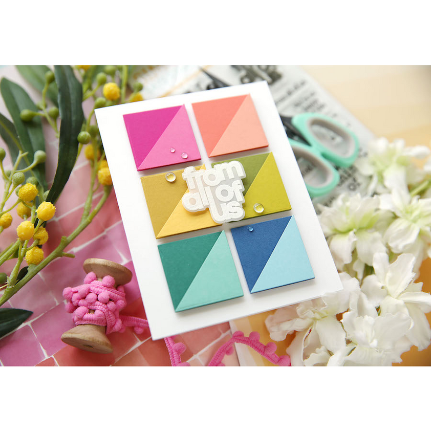 Simon Says Stamp FIVE SQUARES Wafer Dies sssd112839 Beautiful Days