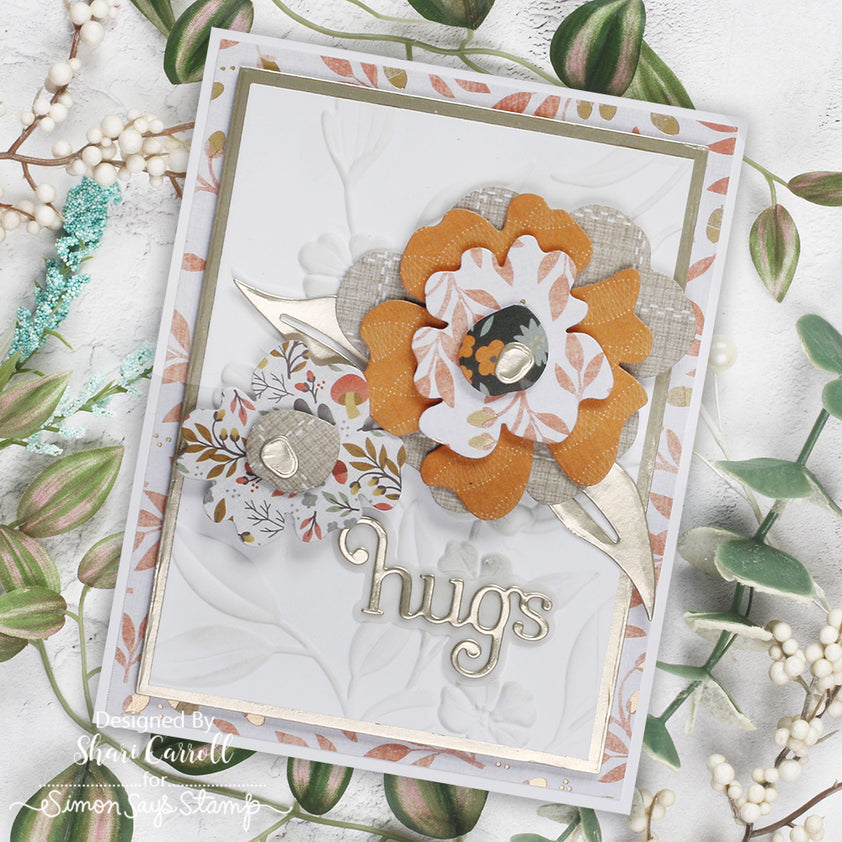 Simon Says Stamp Giggle Hugs Wafer Dies s1029 Moments in Time