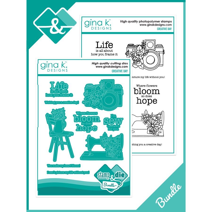 Gina K Designs Creative Day Stamps and Dies Bundle asdie0527 – Simon ...