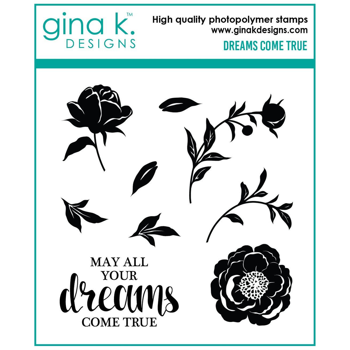Gina K Designs Dreams Come True Stamps gkd268* – Simon Says Stamp