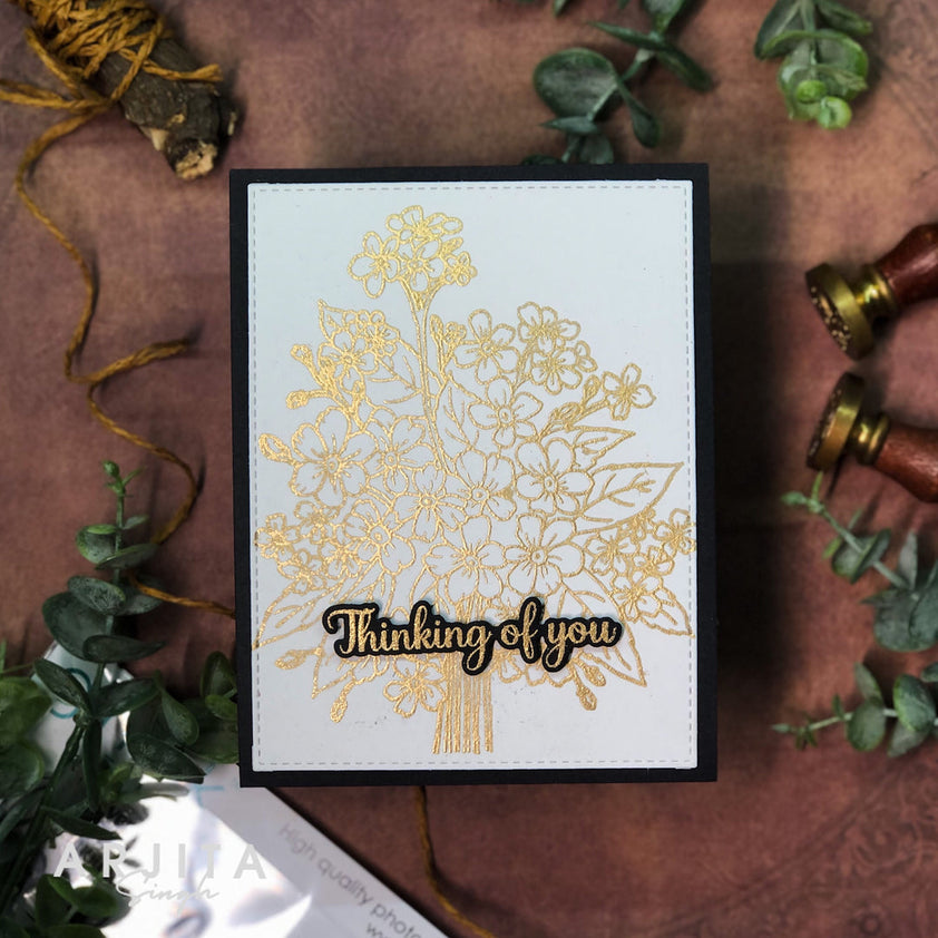 Gina K Designs Forget-Me-Nots Stamps and Dies – Simon Says Stamp