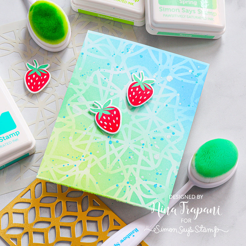 Gina K Designs Tin Ceiling Stencil gkdst101 – Simon Says Stamp