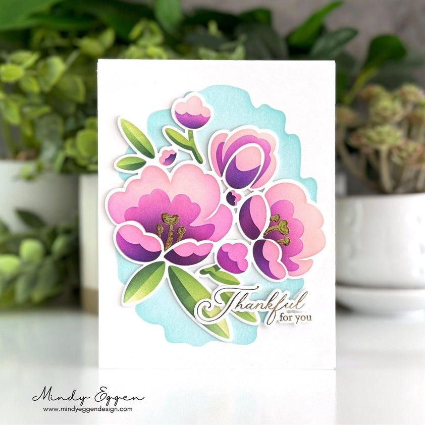 Gina K Designs Whimsical Primrose Dies and Stencils Bundle die0525 – Simon Says Stamp