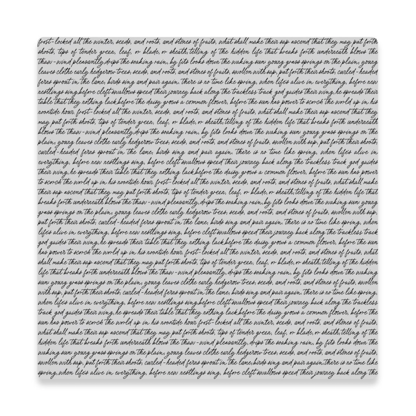 Hero Arts Birdsong Script Cling Stamp cg949 – Simon Says Stamp