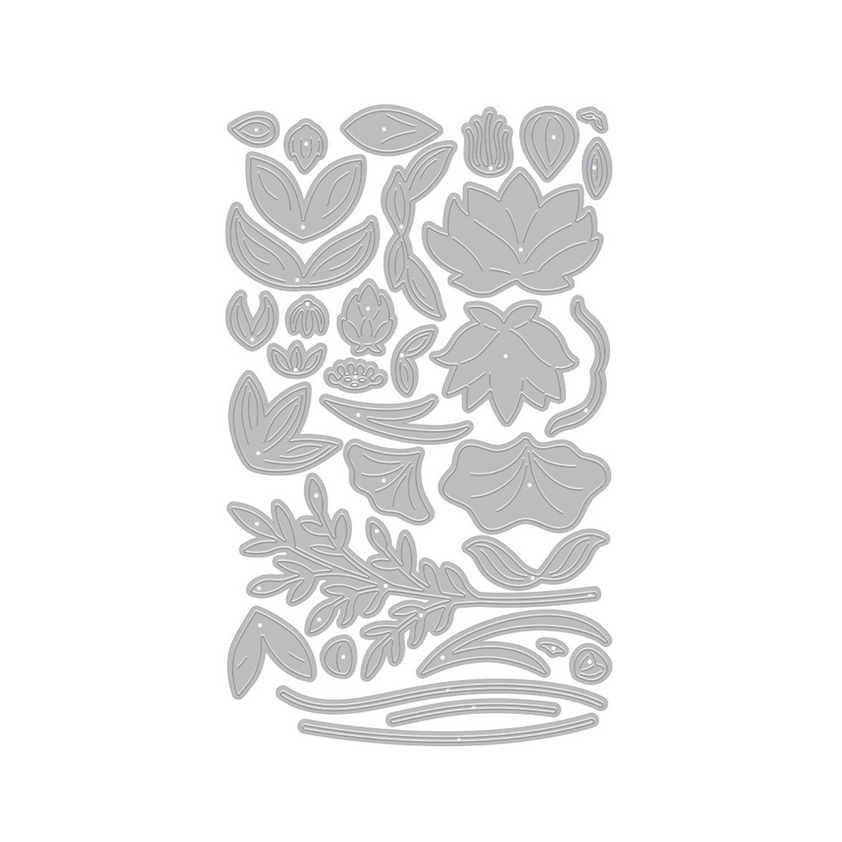 Hero Arts Lotus Flower Die Set df294 – Simon Says Stamp