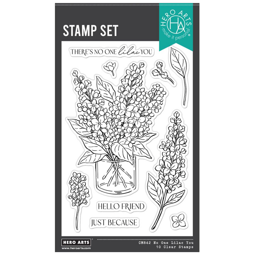 Hero Arts No One Lilac You Clear Stamp Set cm842 – Simon Says Stamp