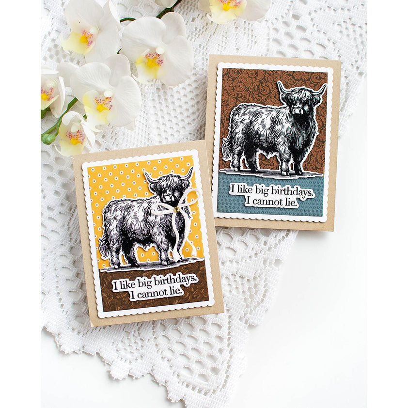 Simon Says Stamp Highland Cows Wafer Dies 1395sdc STAMPtember