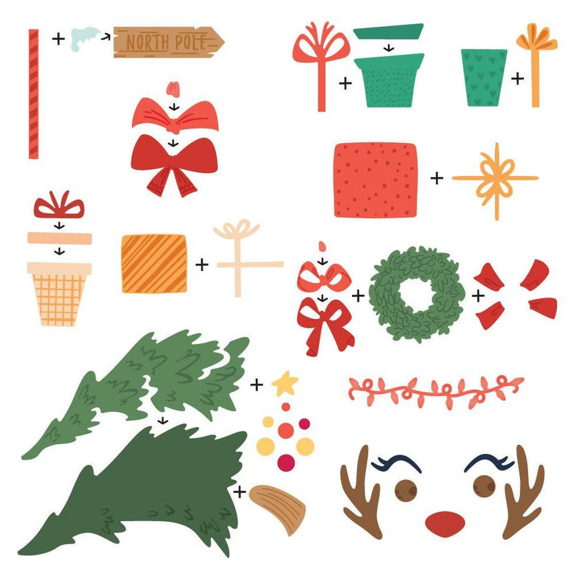 Honey Bee Lovely Layers Beach Bound Holiday Add-On Dies hbds-llbbhld ...
