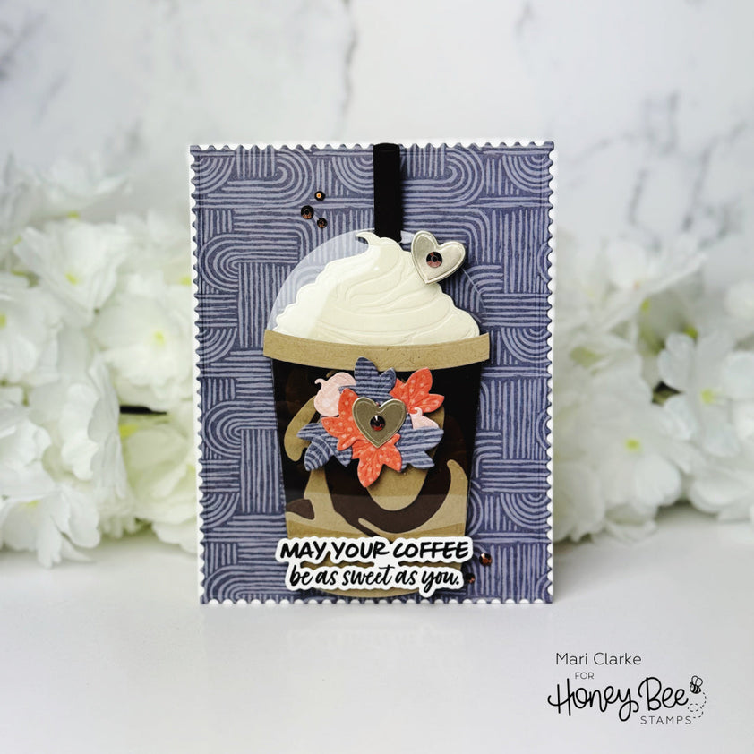 Honey Bee Lovely Layers Coffee Cup Dies hbds-llcofc – Simon Says Stamp