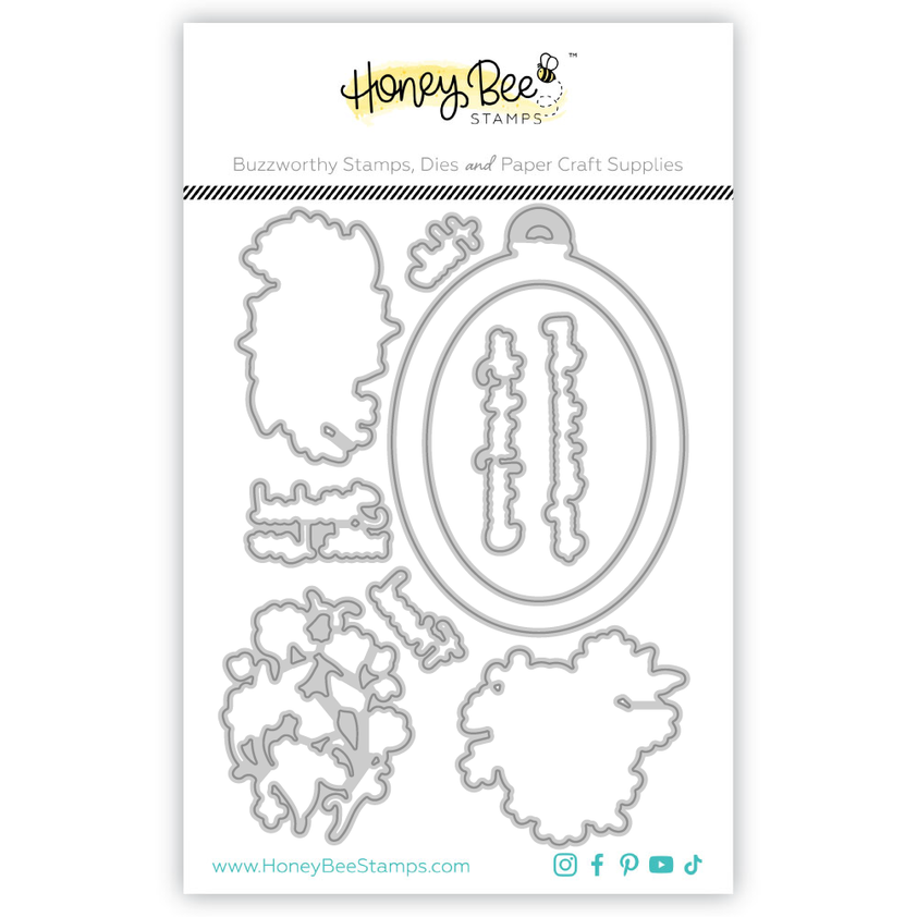 Honey Bee Stitched With Love Clear Stamps And Dies Bundle* – Simon Says ...