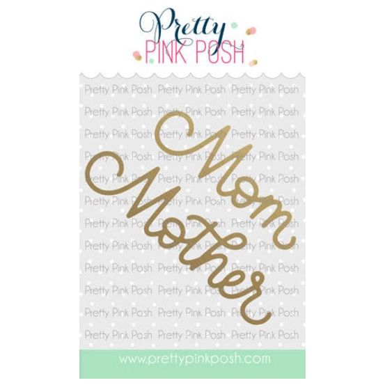 Pretty Pink Posh Mom or Mother Word Hot Foil Plate* – Simon Says Stamp
