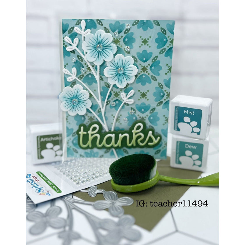 Simon Says Stamp Pawsitively Saturated Ink Cubes Blue Lagoons ssc617