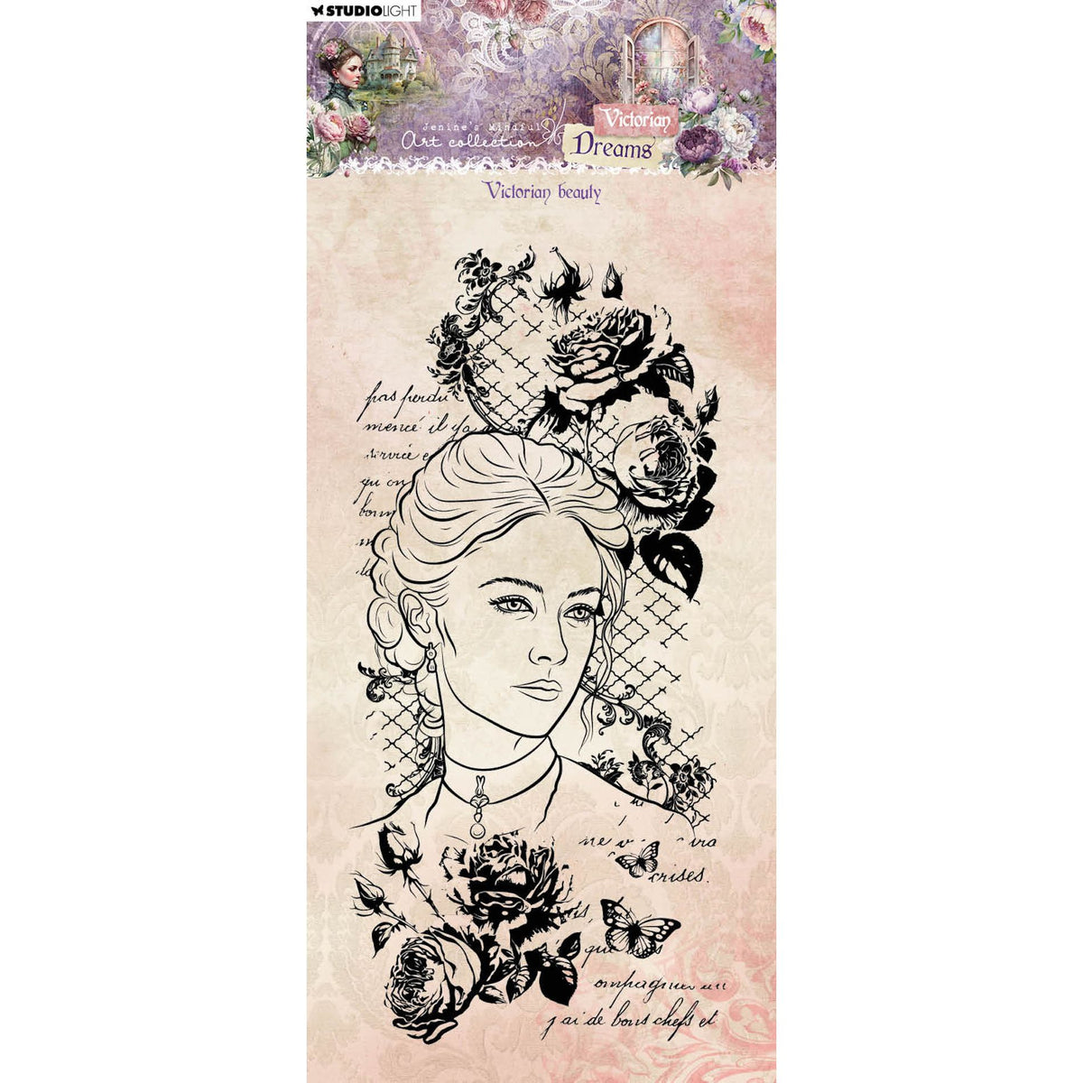Studio Light Victorian Beauty Clear Stamp jma-vd-stamp609* – Simon Says ...