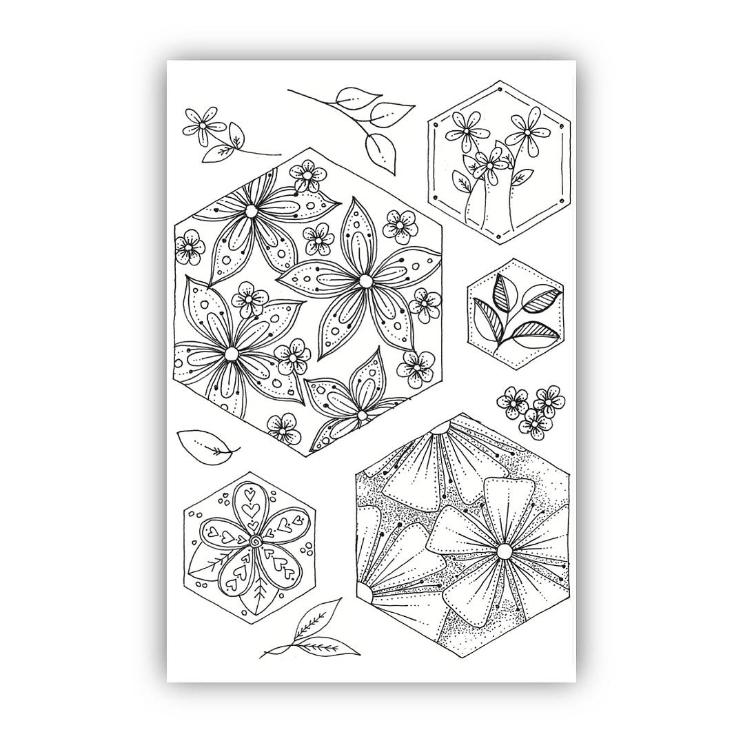 Julie Hickey Designs Blooming Delightful Clear Stamps jh1080 – Simon ...