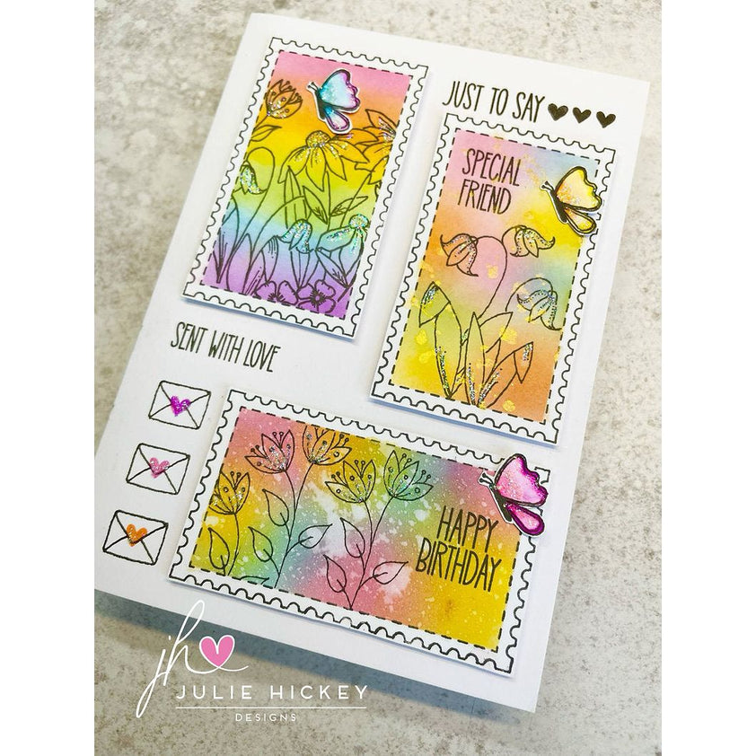 Julie Hickey Designs Floral Delights Clear Stamps jh1092* – Simon Says ...