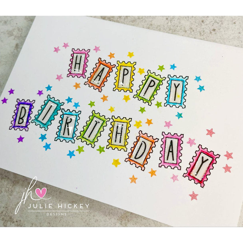 Julie Hickey Designs Postage and More Clear Stamps jh1090 – Simon Says ...