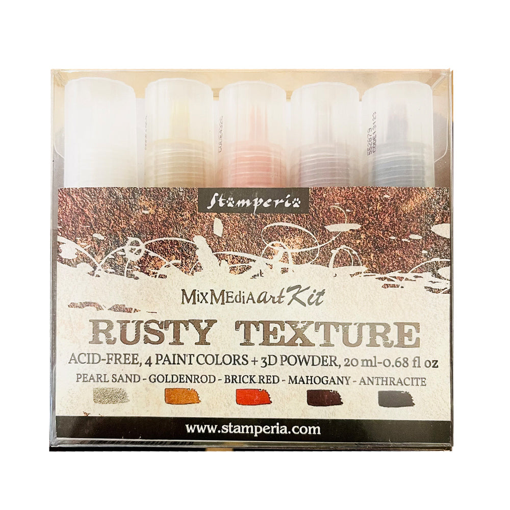 Stamperia Rusty Texture Kit ke56 – Simon Says Stamp