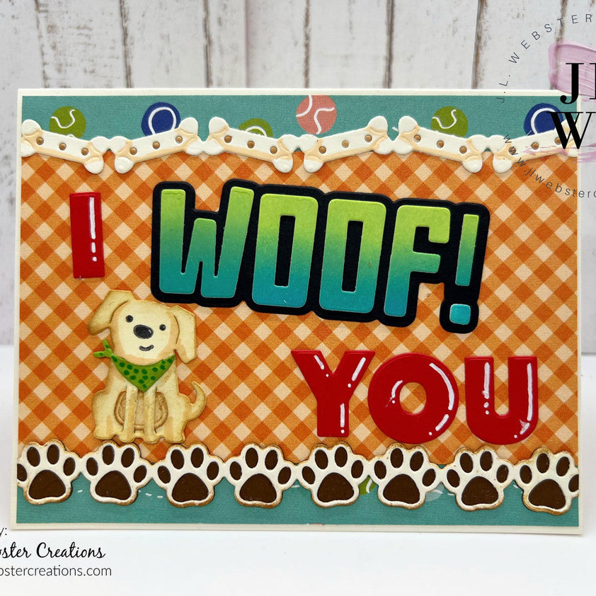 Karen Burniston Woof! Dies 1316 – Simon Says Stamp