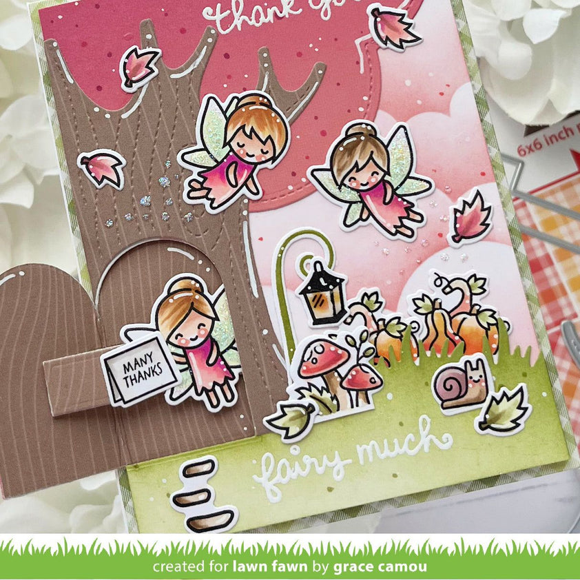 Lawn Fawn Knock Knock, Who's There and Add-Ons Set – Simon Says Stamp