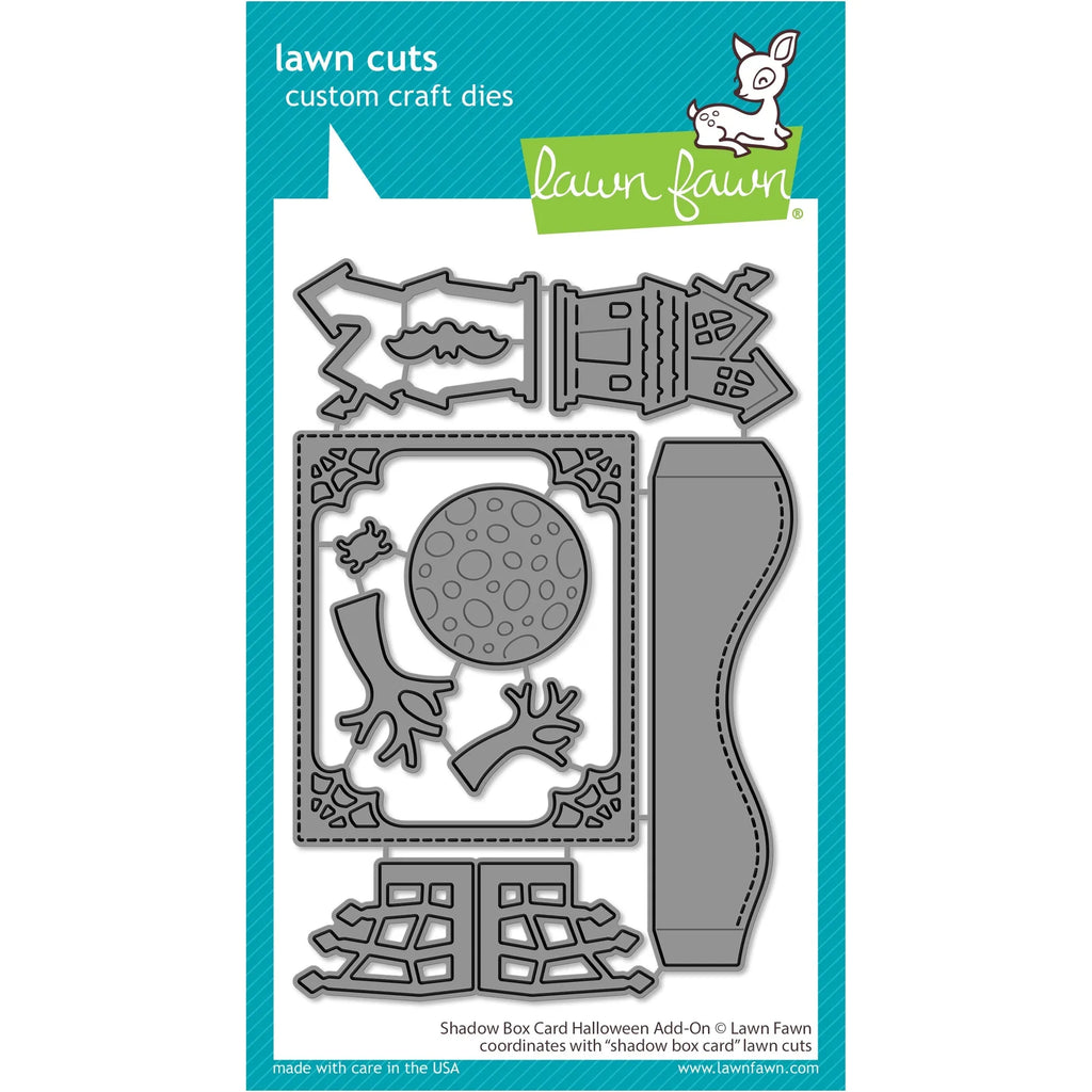 Lawn Fawn Shadow Box Card Halloween Add-On Dies lf3243 – Simon Says Stamp