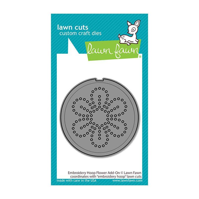 Lawn Fawn Embroidery Hoop Flower Add-On Die lf3379 – Simon Says Stamp
