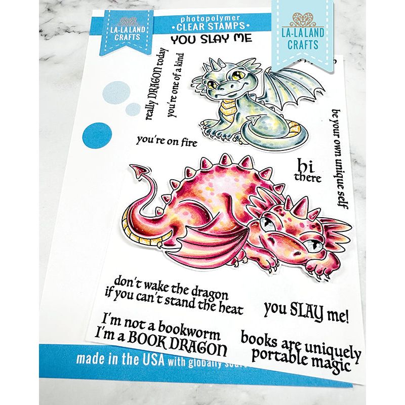La-La Land Crafts You Slay Me Clear Stamps cl172 – Simon Says Stamp