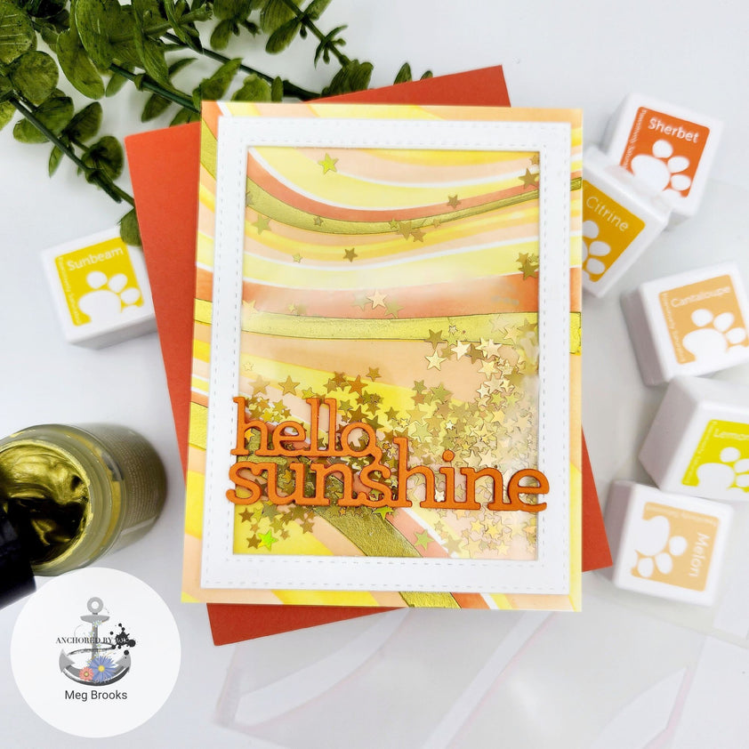 Simon Says Stamp Set of 6 Stencils Lava Lamp ssst221679 Out Of This Wo