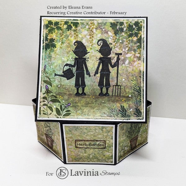Lavinia Stamps Herbalum Bob Clear Stamp lav944 – Simon Says Stamp
