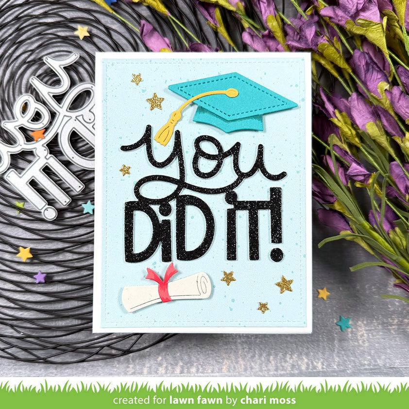 Lawn Fawn Giant You Did It Die lf3735 – Simon Says Stamp