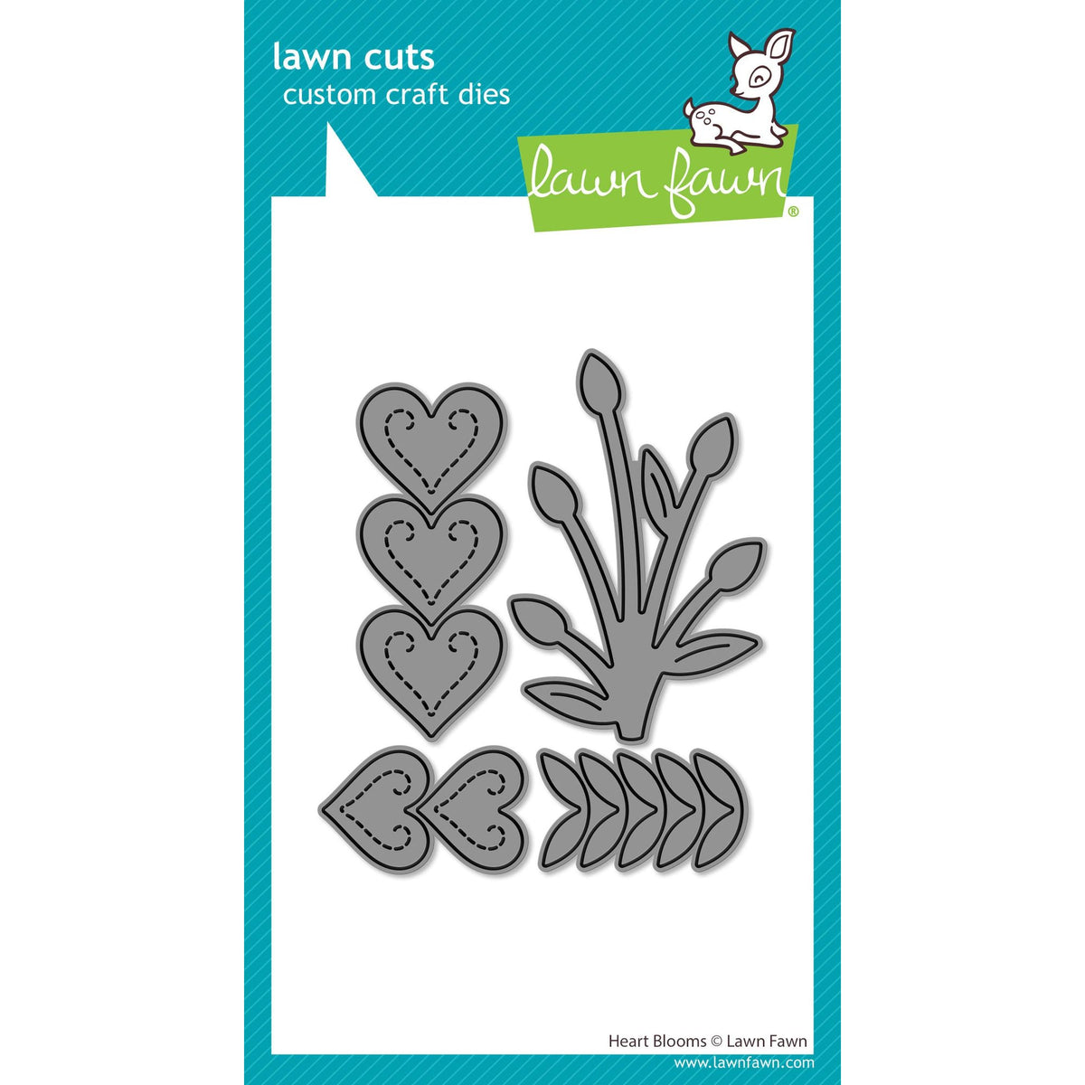 Lawn Fawn Heart Blooms Dies lf3958 – Simon Says Stamp
