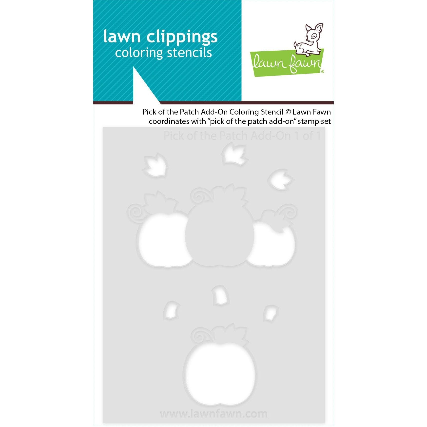 Lawn Fawn Pick of the Patch Add-On Coloring Stencil lf3858 – Simon Says ...