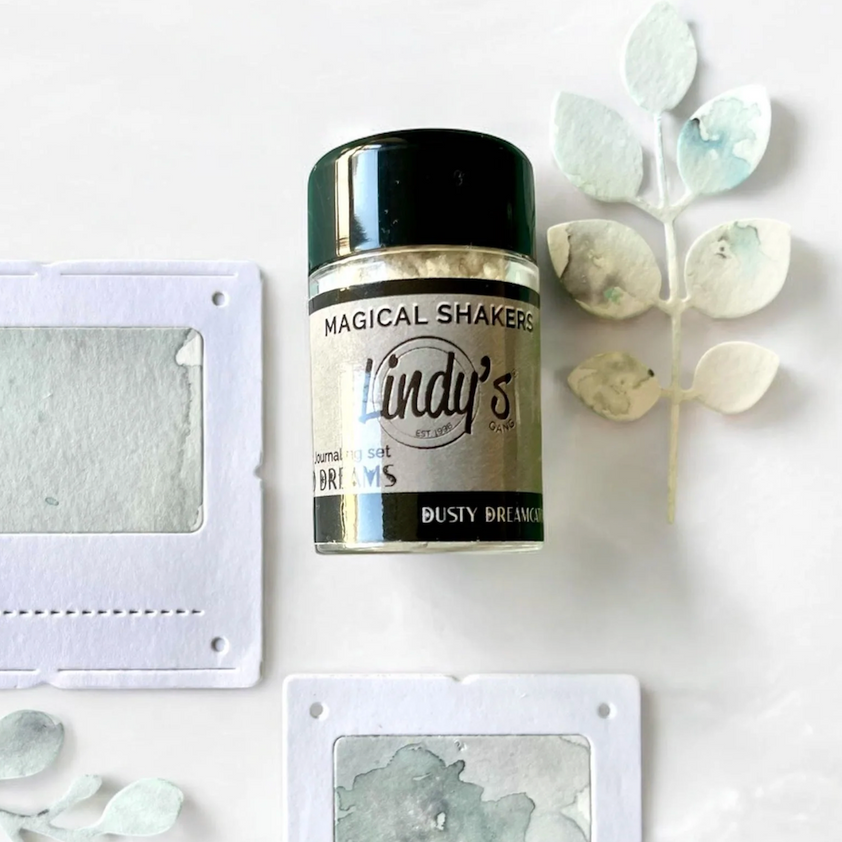 Lindy's Stamp Gang Dusty Dreamcatcher Grey Shimmer Shaker – Simon Says ...