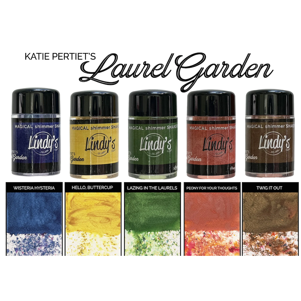 Lindy's Stamp Gang Laurel Garden Shaker 5 Pack – Simon Says Stamp