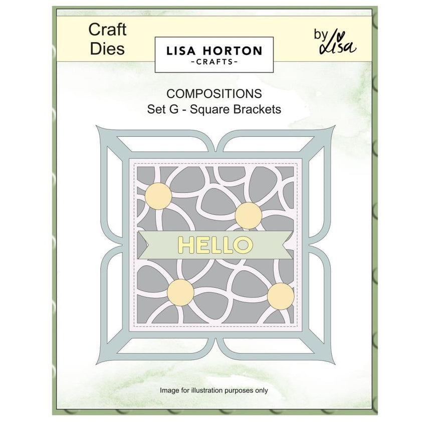 Lisa Horton Crafts Square Brackets Die Set lhccd346 – Simon Says Stamp