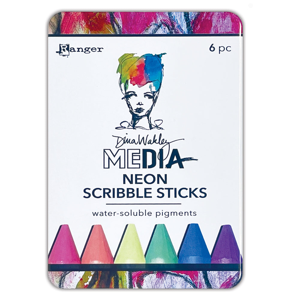 Dina Wakley Ranger Scribble Sticks 4 Media mda85478 – Simon Says Stamp