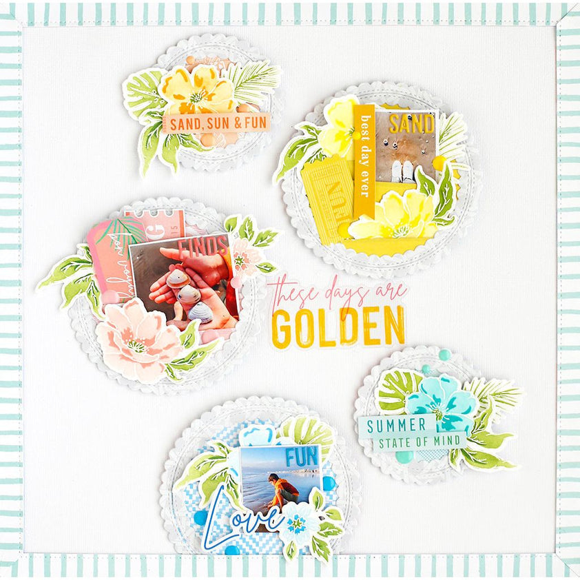 Pinkfresh Studio Sunshine On My Mind Stencil Set 157523* – Simon Says Stamp