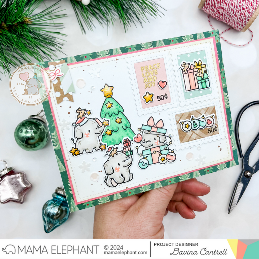 Mama Elephant Elephant Cheer Creative Cuts Steel Dies – Simon Says Stamp