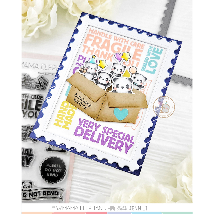 Mama Elephant Handle With Care Clear Stamps – Simon Says Stamp