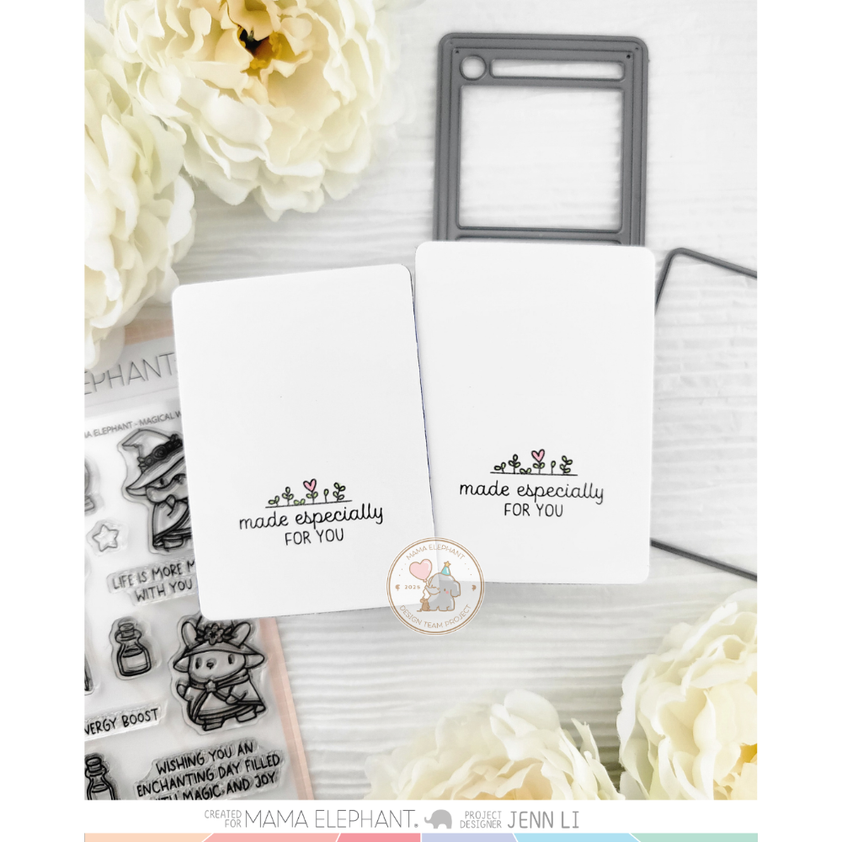 Mama Elephant Handmade Labels Clear Stamps – Simon Says Stamp