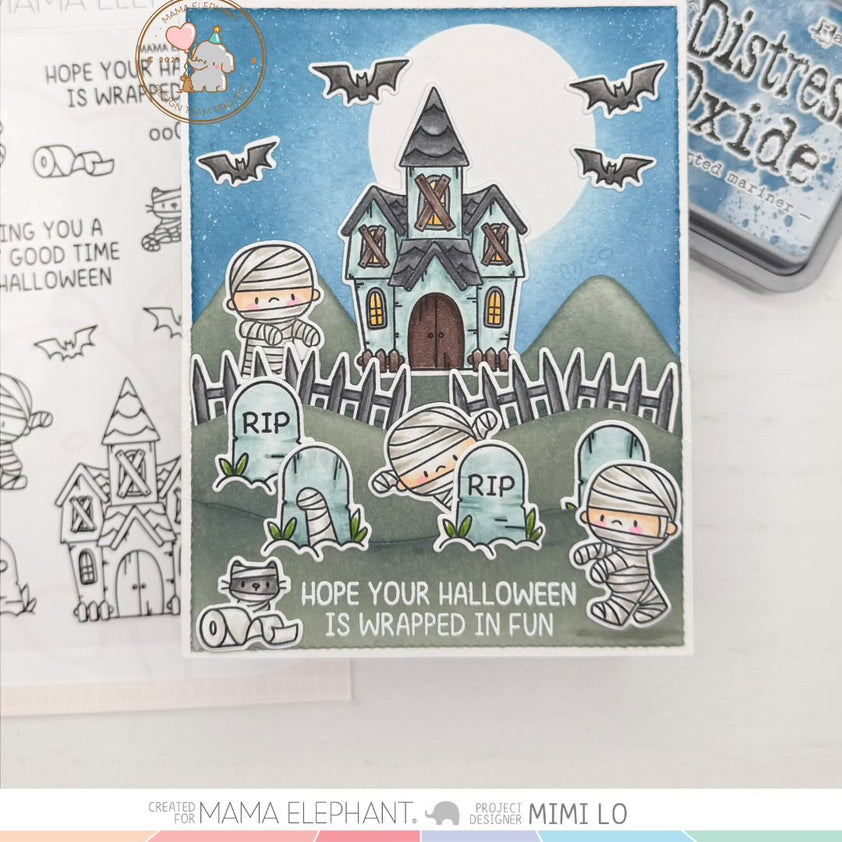 Mama Elephant Mummified Creative Cuts Steel Dies – Simon Says Stamp