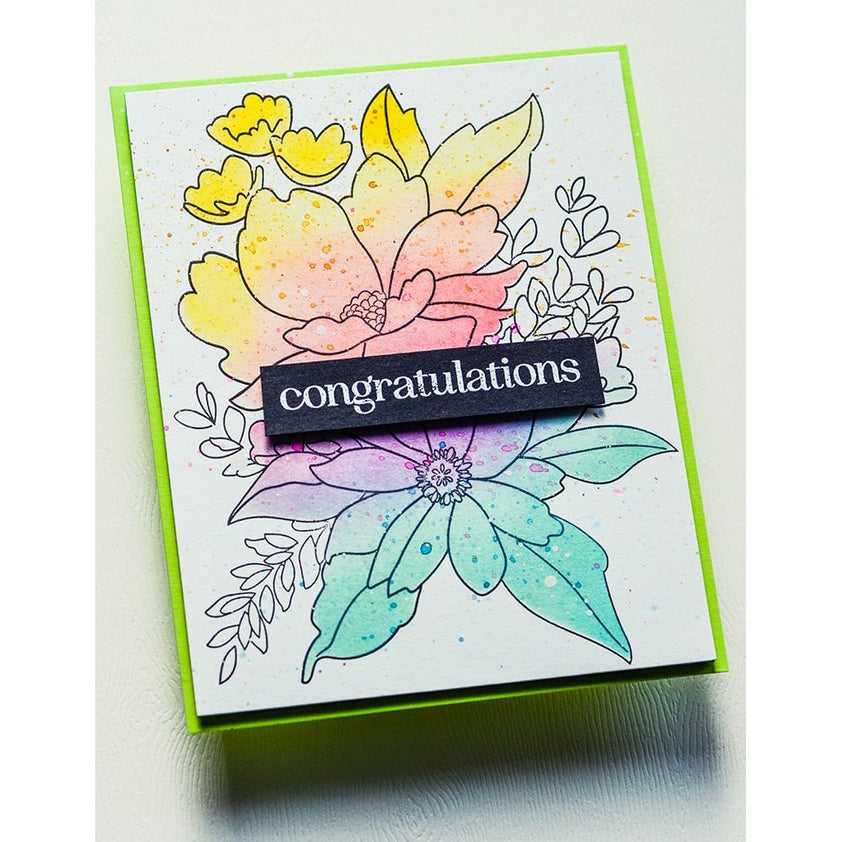 Memory Box Breezy Bouquet Stencil Set 88618 – Simon Says Stamp