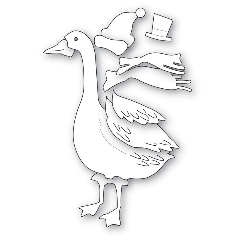 Memory Box Bundled Up Goose Dies 94829 – Simon Says Stamp