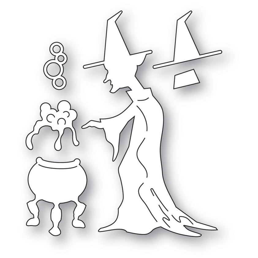 Memory Box Cauldron Witch Dies 94849* – Simon Says Stamp