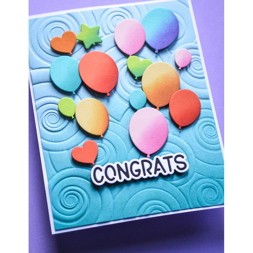 Memory Box Congrats Marker Script Dies 94869 – Simon Says Stamp